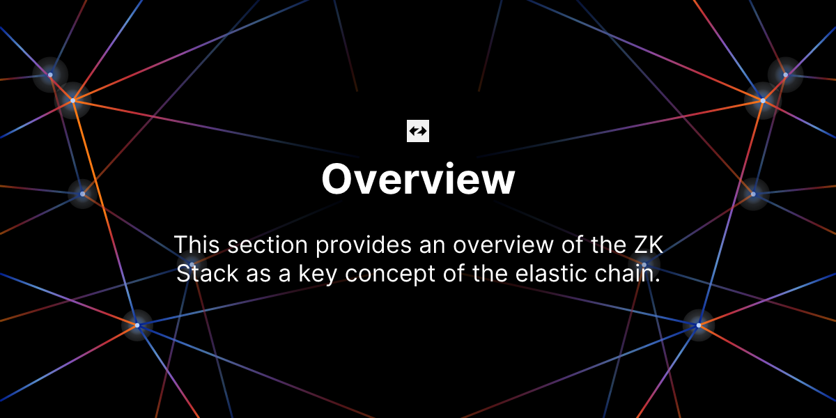 Overview Zksync Docs