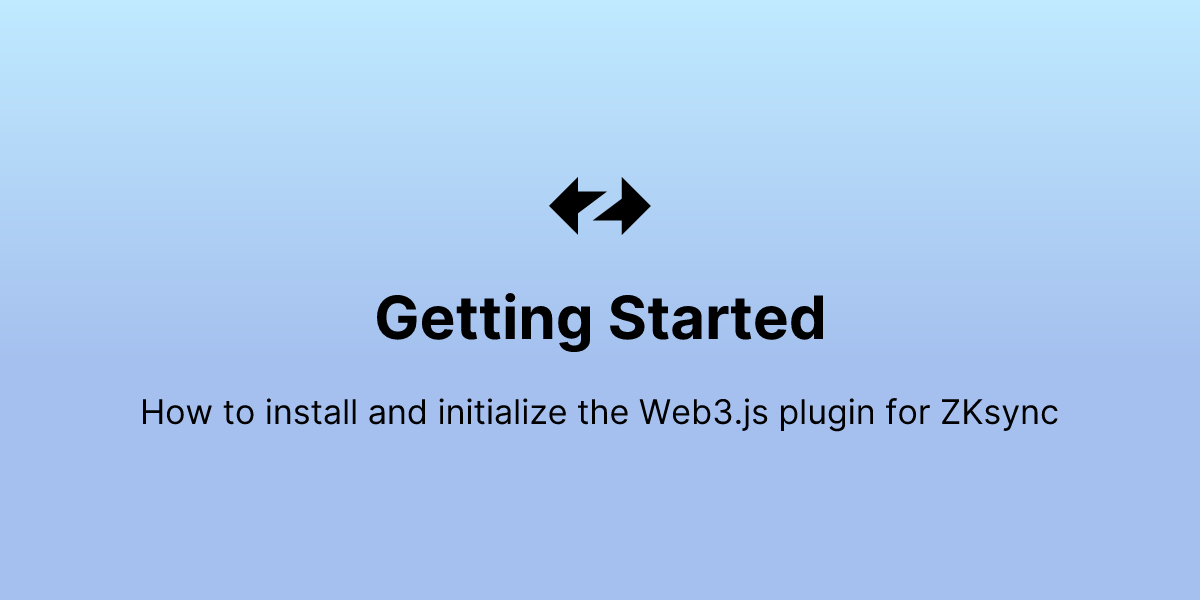 Getting Started - ZKsync Docs